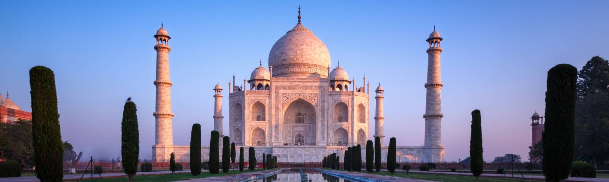 Le Taj Mahal, joyau d'architecture et mausolée célèbre