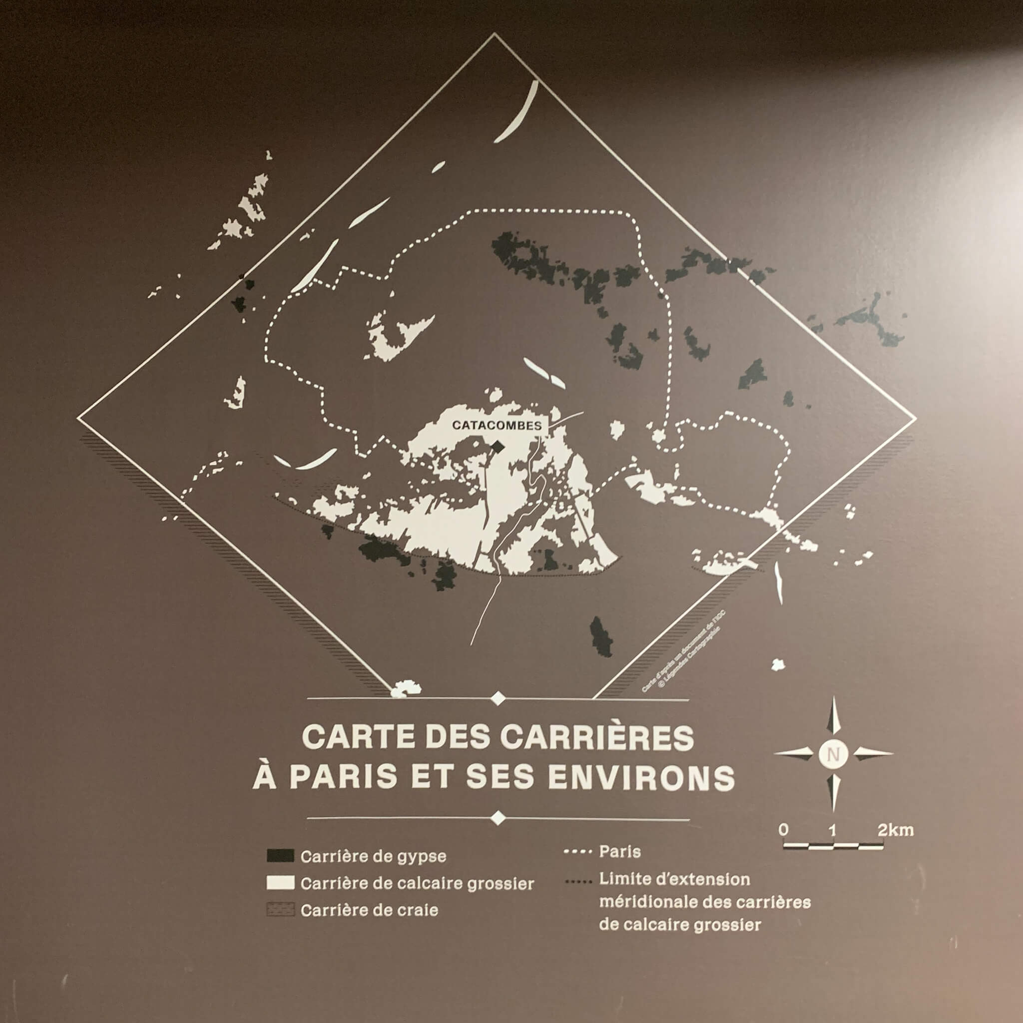Visite guidée des catacombes de Paris